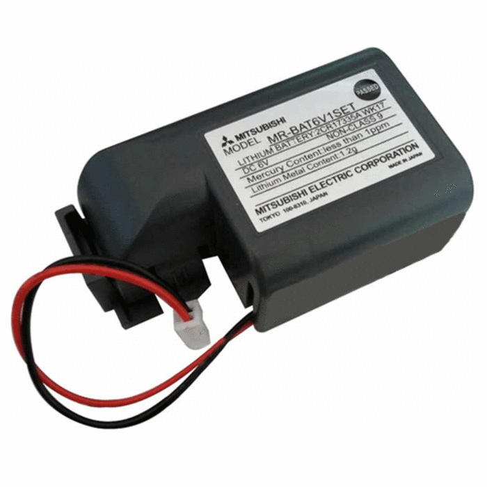 MR-BAT6V1SET 6.0V 1650mAh Lithium PLC Battery