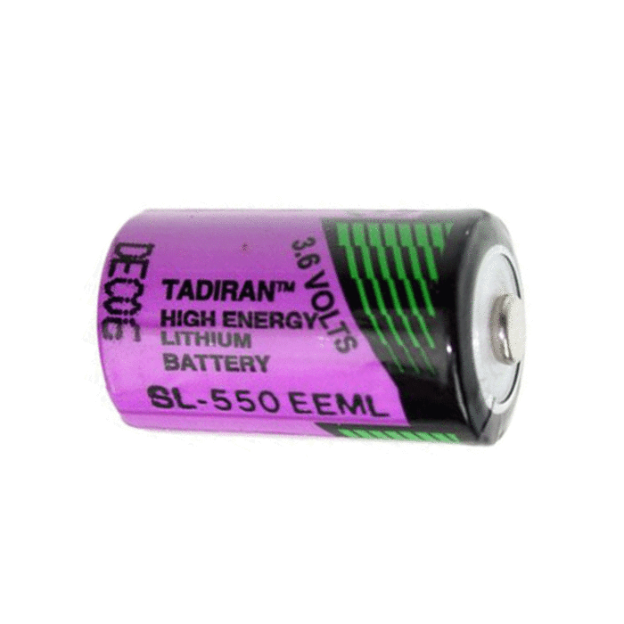 SL-550 3.6V 900mAh Tadiran Lithium 1/2AA Battery